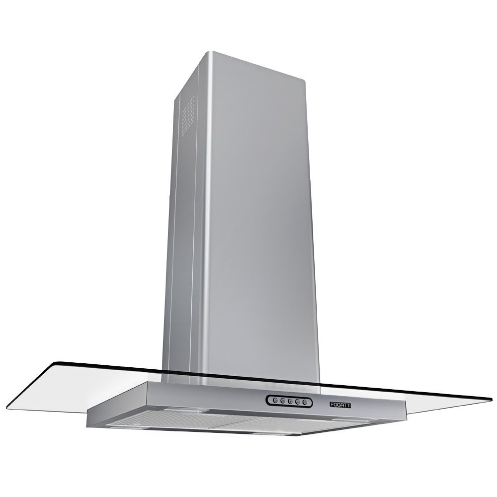 Coifa de Ilha Retangular Fogatti, 90 cm, Inox - CIVR90 - Colombo