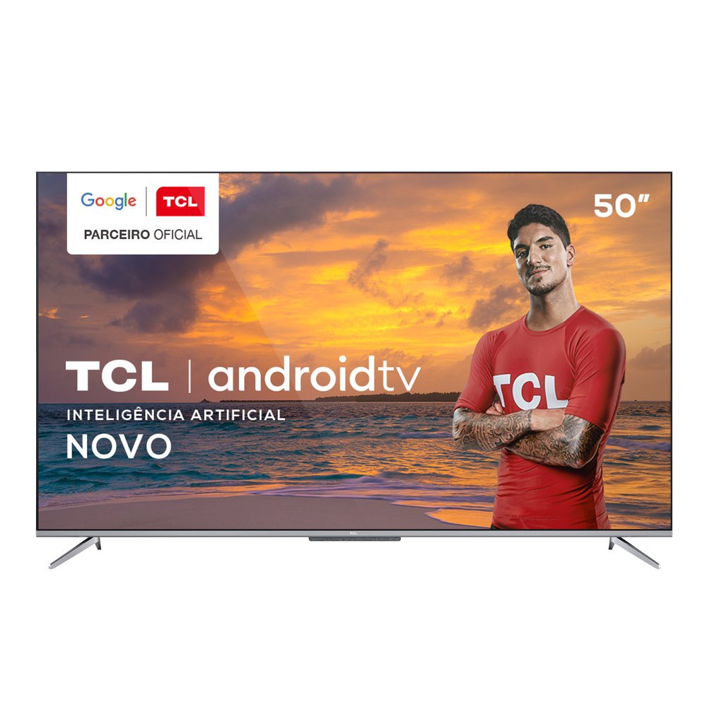 Android TV LED 50'' TCL, 4K, 3 HDMI, 2 USB, Wi-Fi - 50P715 | Lojas Colombo