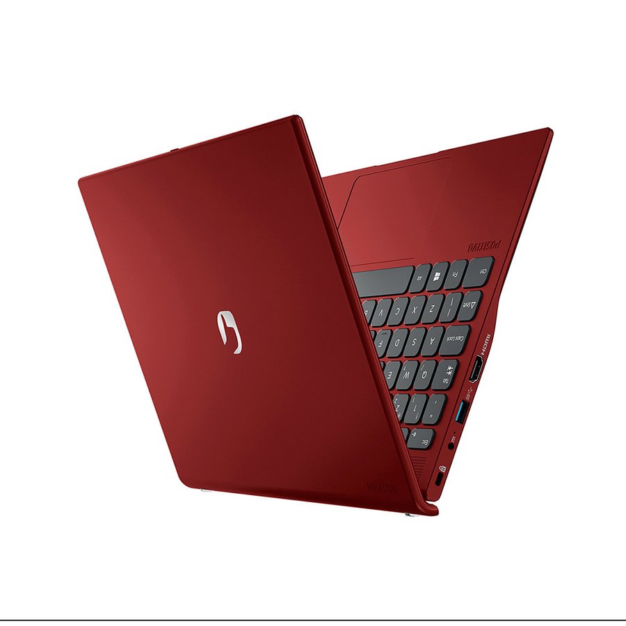 Notebook Positivo Motion Vermelho Intel Quad-Core Tela 14'' 128GB ...