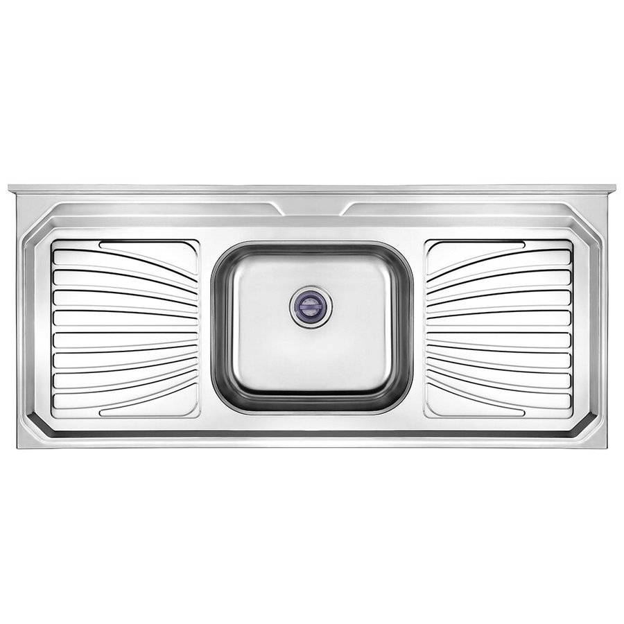 Pia em Inox c/ Escorredor 120cm Inoxsul Infinity | Lojas Colombo